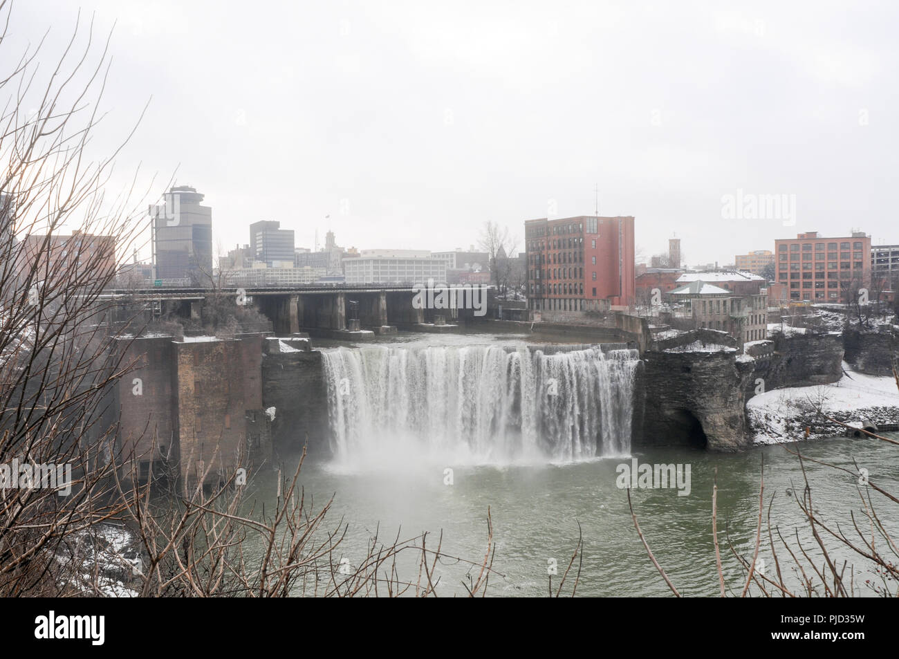 Rochester city new york winter hi-res stock photography and images - Alamy