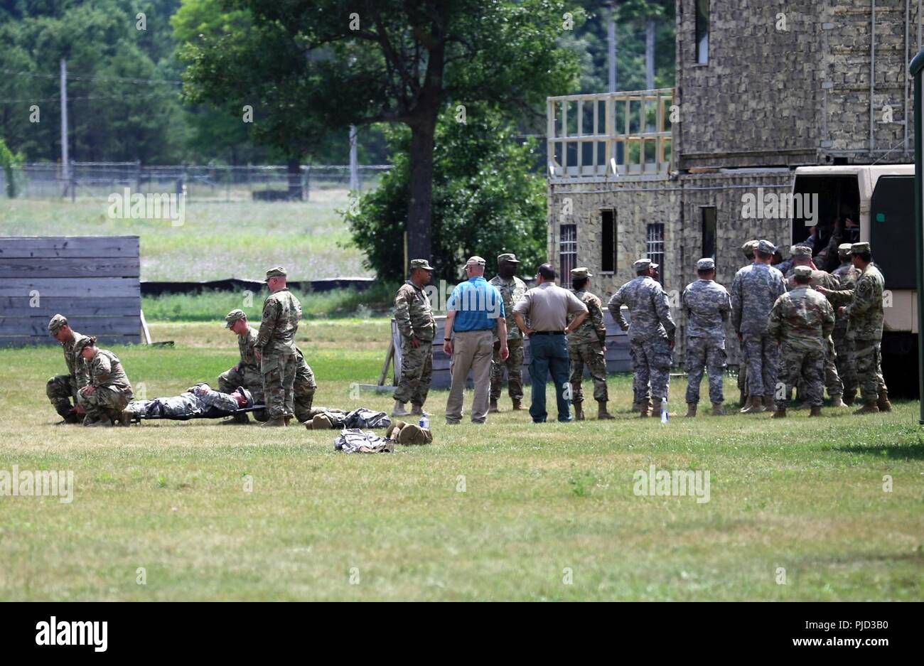 Students in the Army’s 68W career field complete training in a tactical ...