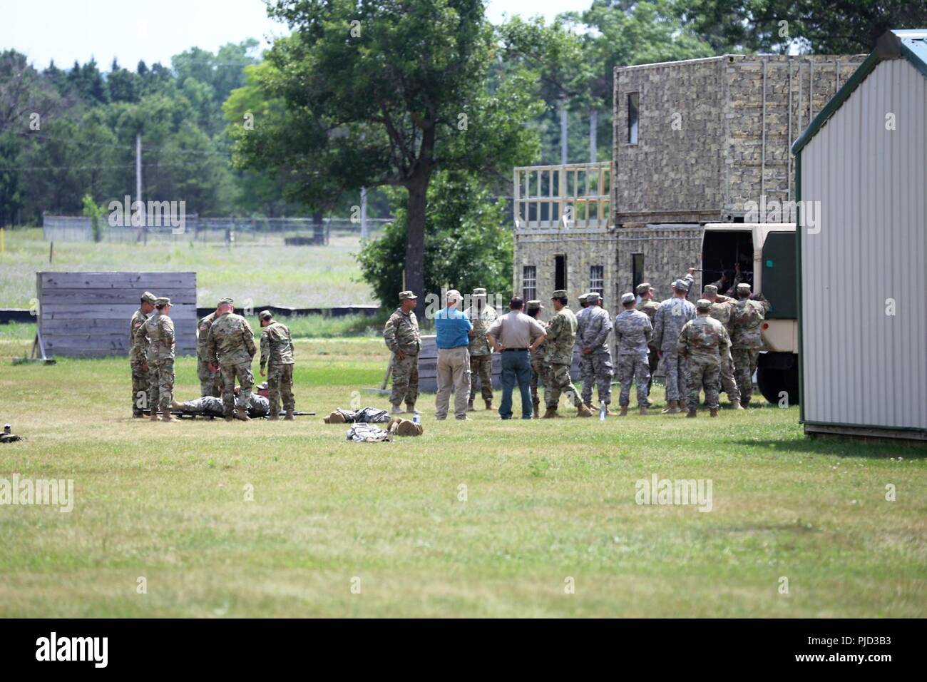 Students in the Army’s 68W career field complete training in a tactical ...