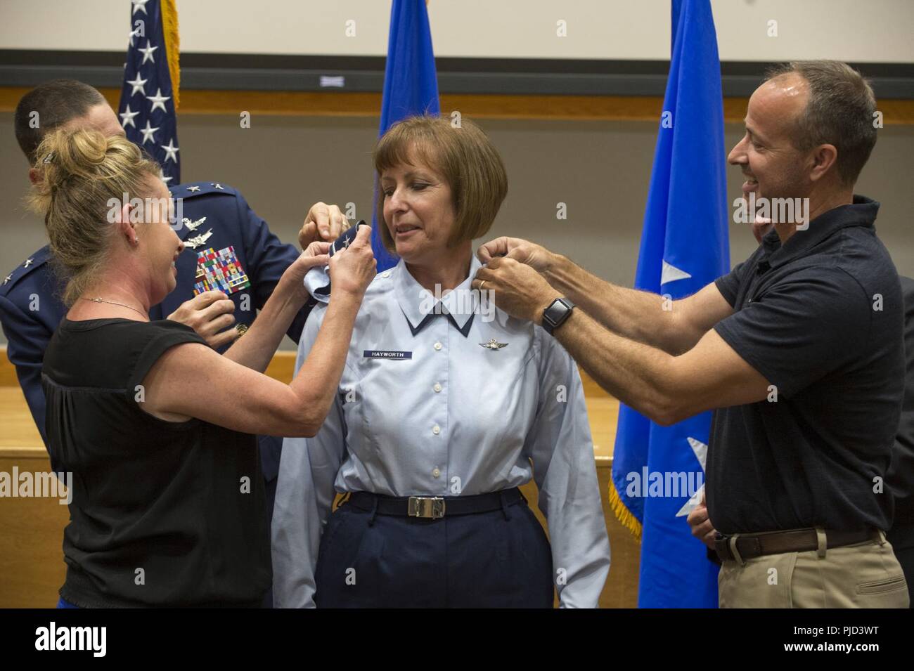 Melissa Swarbrick and Robert Smith place brigadier general rank ...