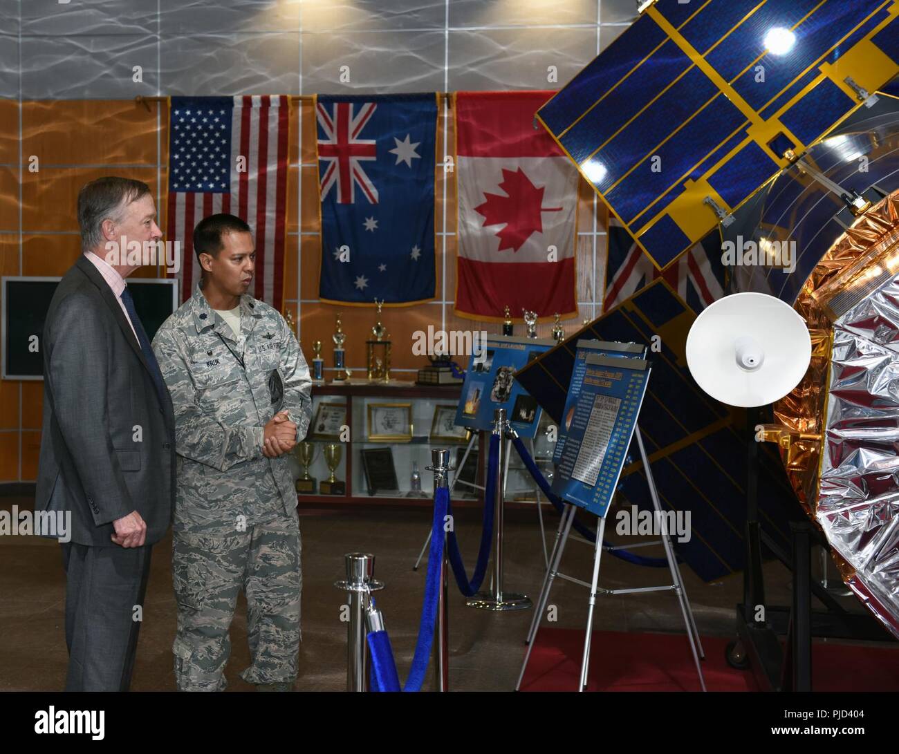 Buckley mission control station hi-res stock photography and images - Alamy