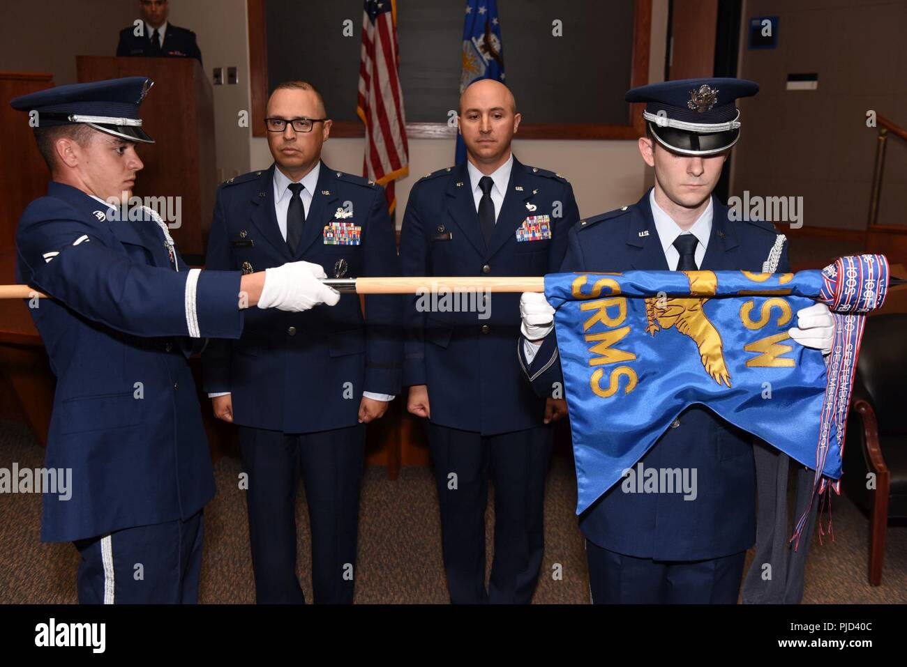 Col. Curtis Hernandez, 30th Operations Group commander, and Lt. Col ...
