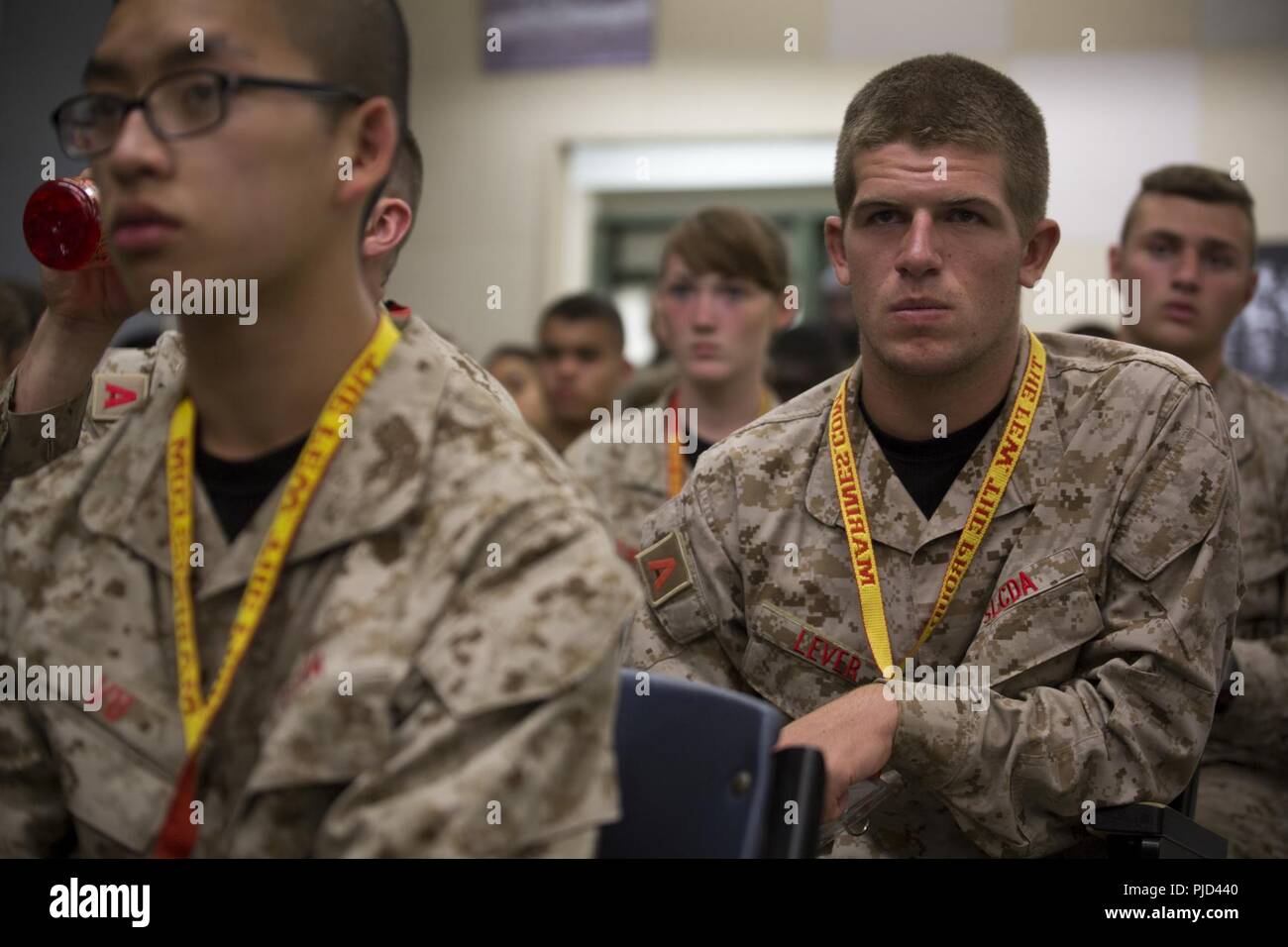Kieran Place, a student at Zane Trace High School in Chillicothe, Ohio ...
