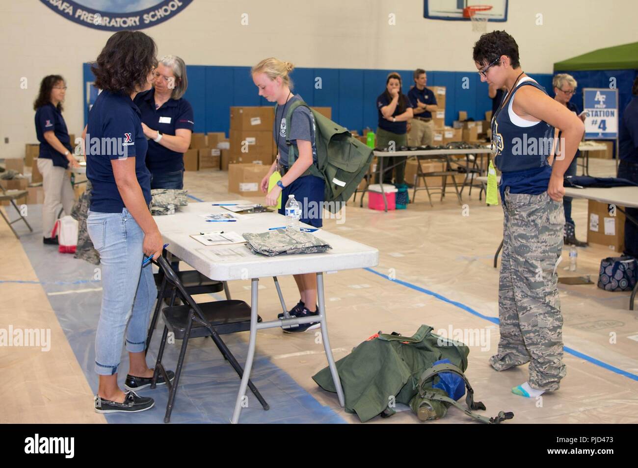 U.S. Air Force Academy - - Basic cadet candidates from the class of ...