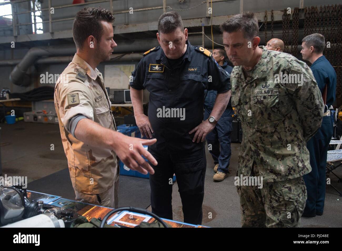 Capt christopher merwin hi-res stock photography and images - Alamy