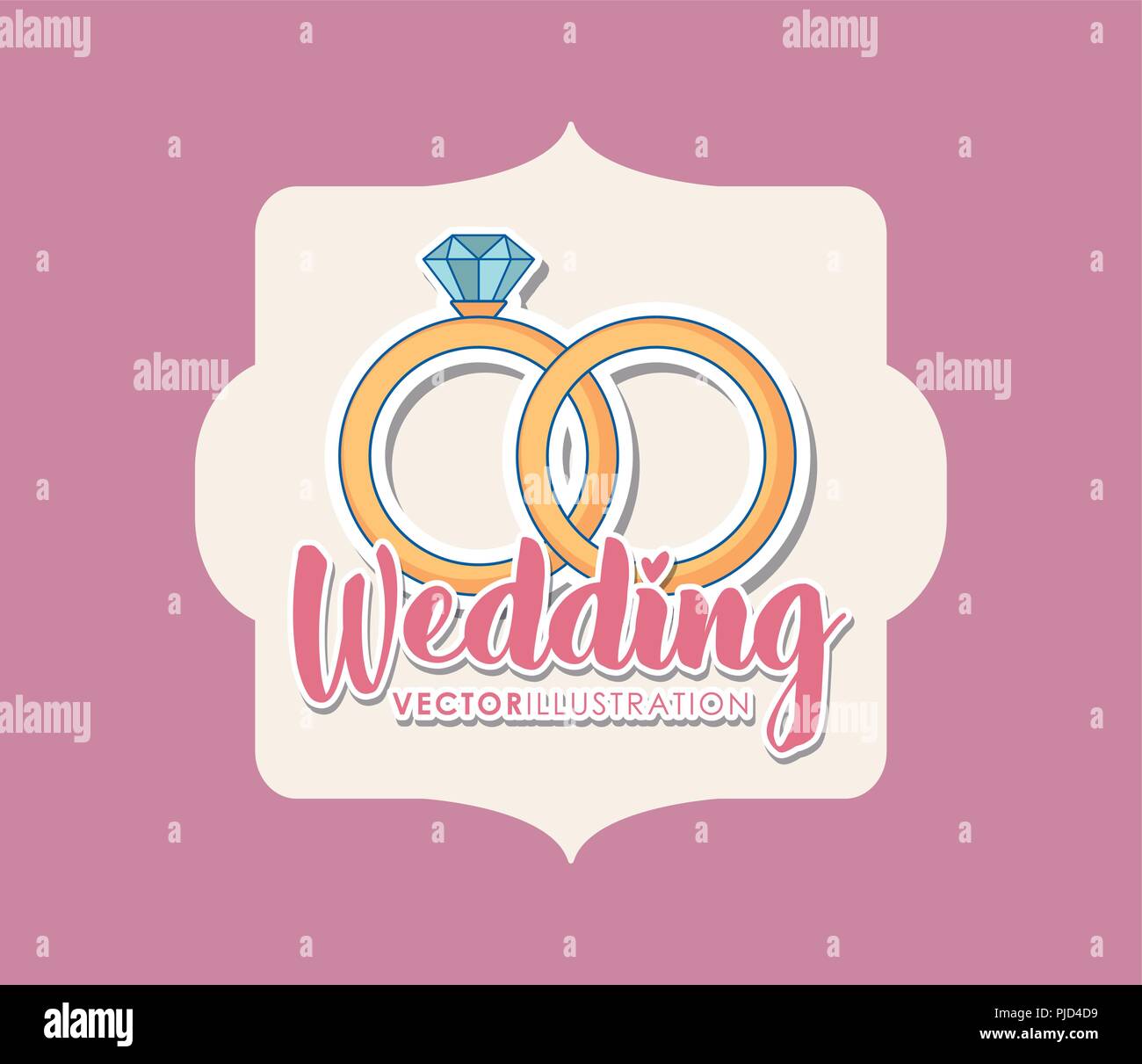 Marriage commitment Stock Vector Images - Alamy