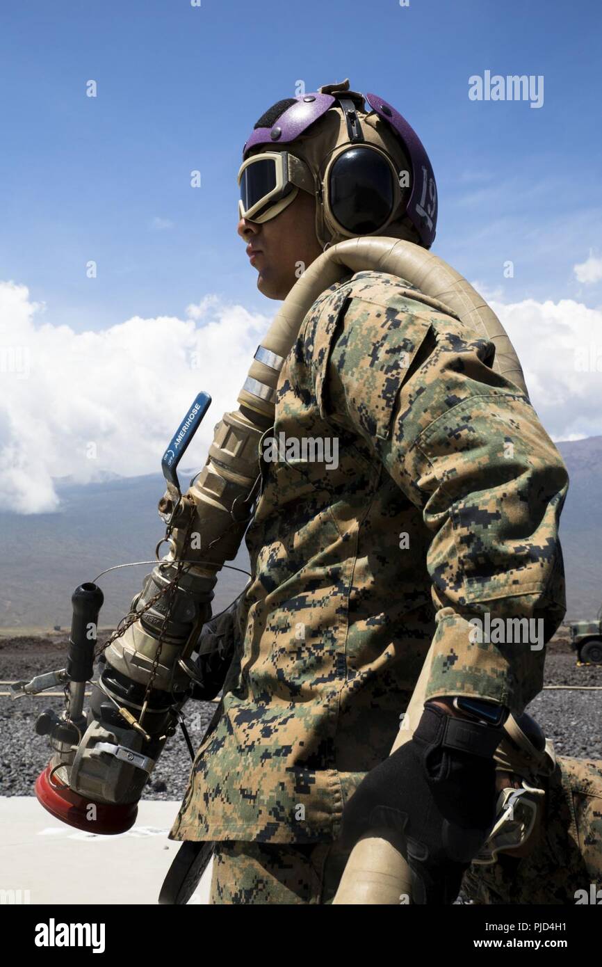 Bulk fuel specialist marines hi-res stock photography and images - Alamy