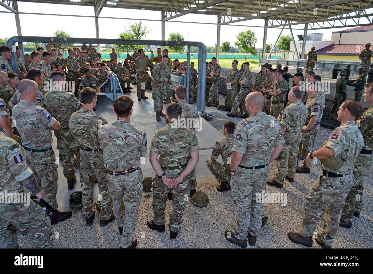 U.S. Army Paratroopers assigned to 173rd Airborne Brigade, along with ...