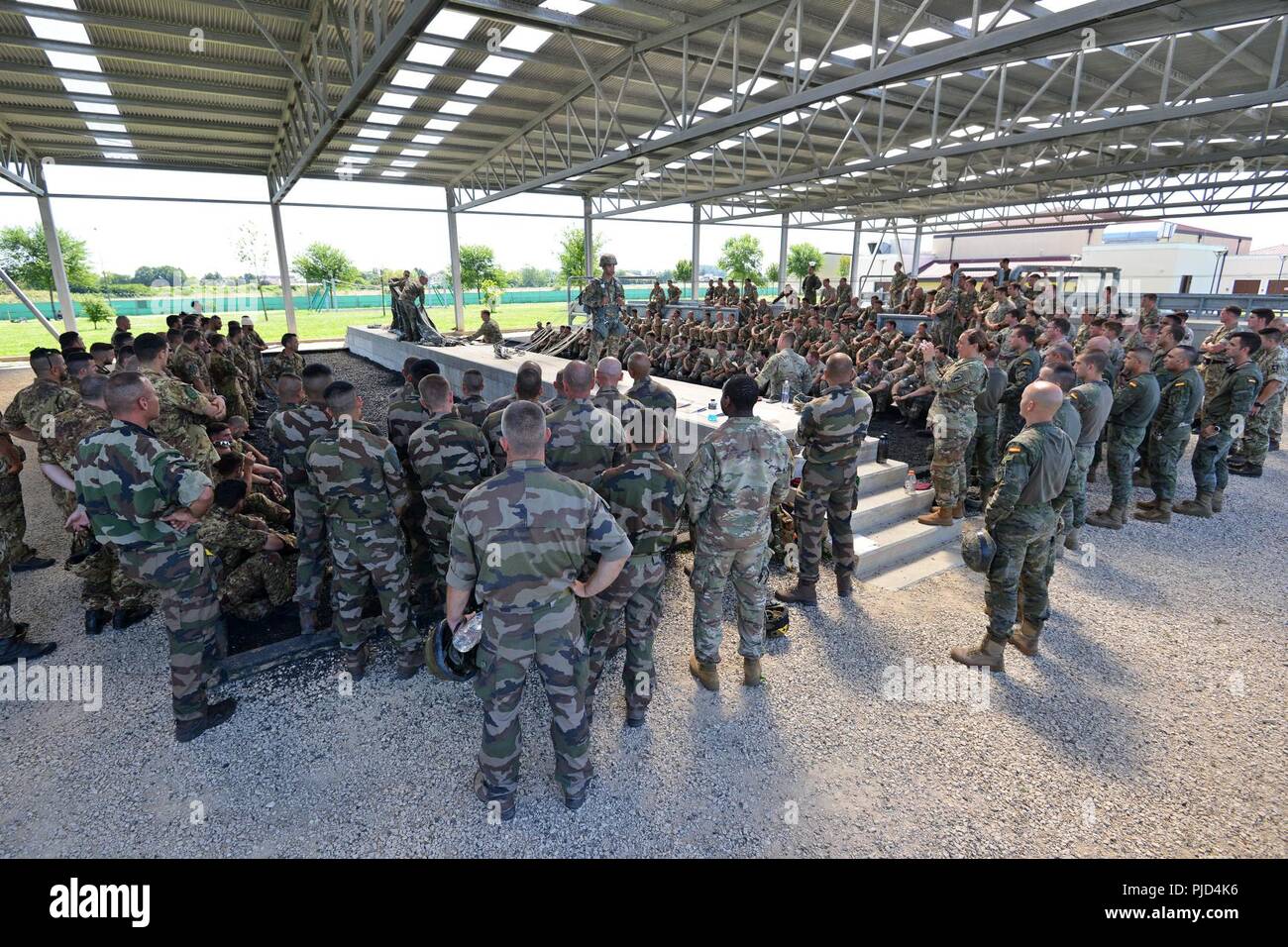U.S. Army Paratroopers assigned to 173rd Airborne Brigade, along with ...