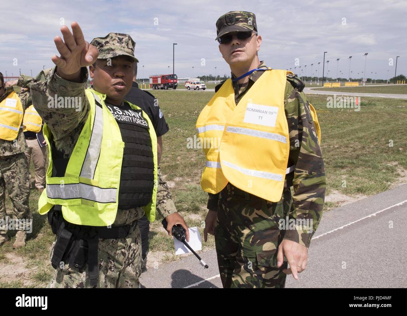Romania (July 18, 2018) Naval support Facility Deveselu Sailors in ...