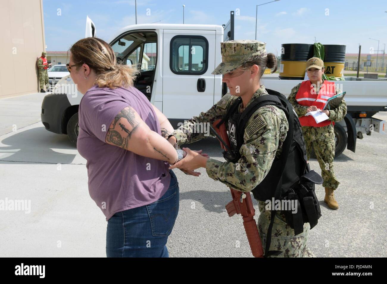 Romania (July 18, 2018) Naval support Facility Deveselu Sailors in ...
