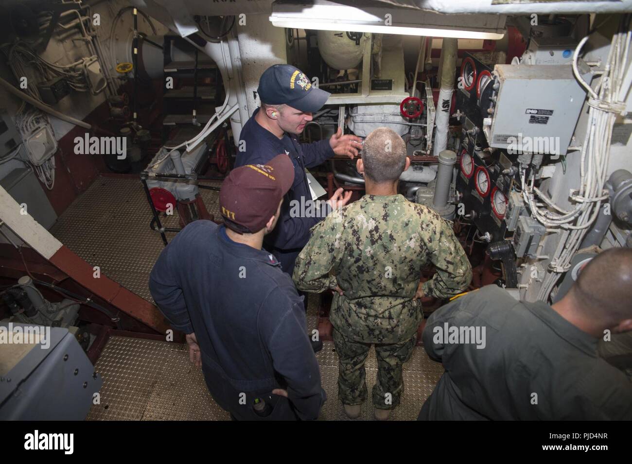 PEARL HARBOR, Hawaii (July 16, 2018) Machinist’s Mate 2nd Class Branden ...