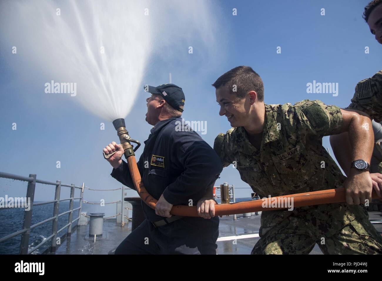 ATLANTIC OCEAN (July 17, 2018) Master Chief Fire Controlman (AEGIS ...