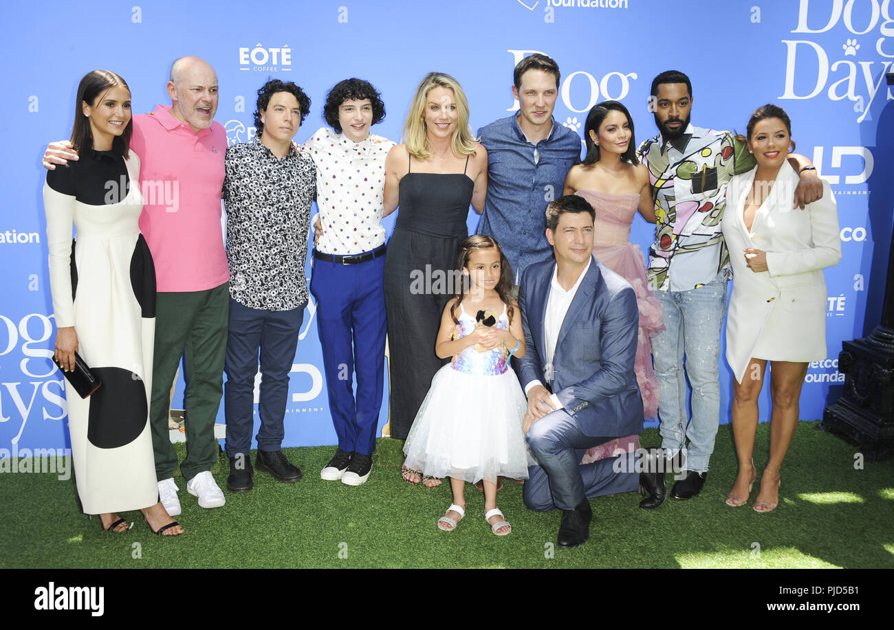 Film Premiere of Dog Days Featuring: Nina Dobrev, Rob Corddry, Jon Bass ...