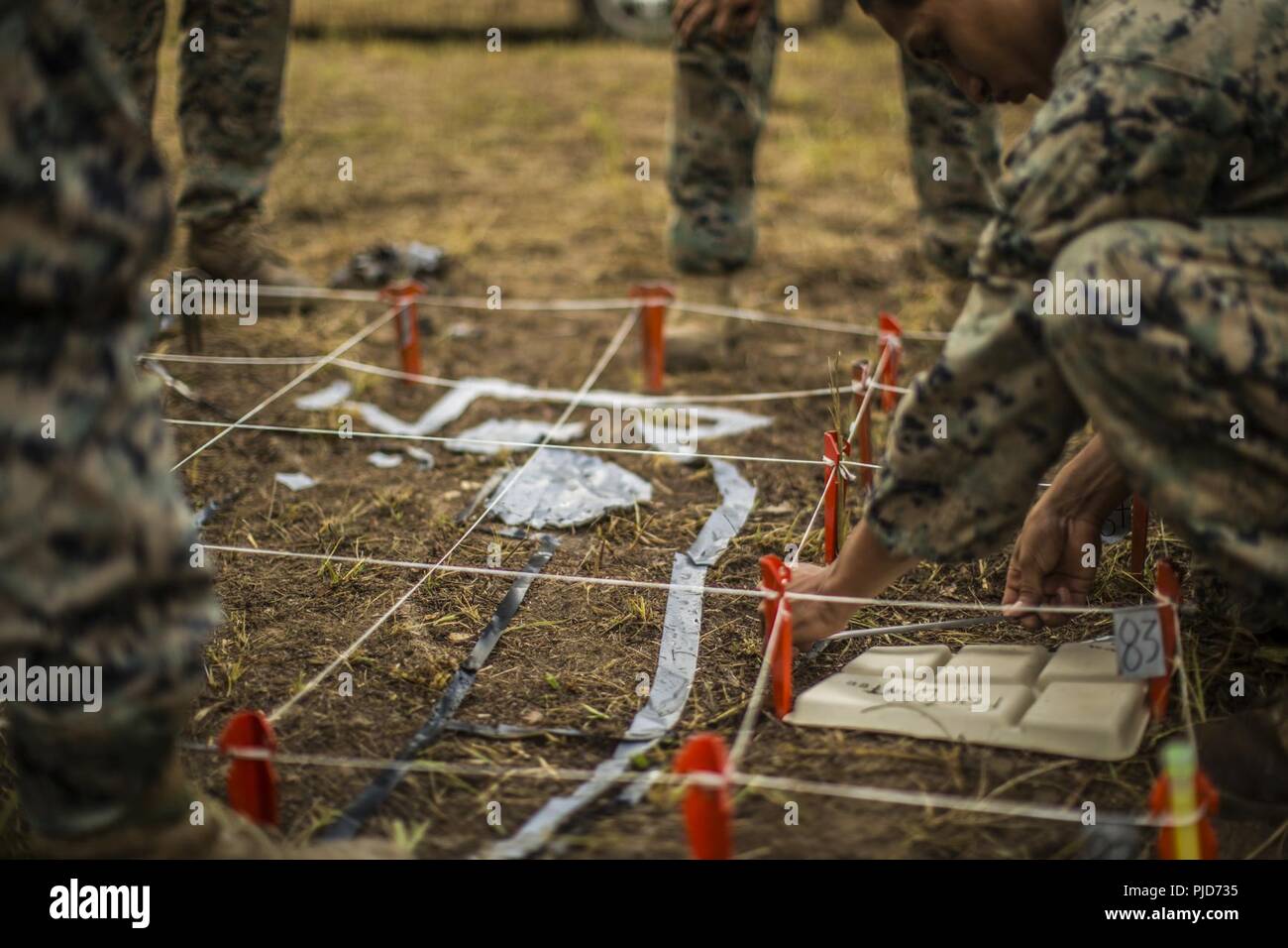 U.S. Marines with Bridge Company, 7th Engineer Support Battalion, 1st ...