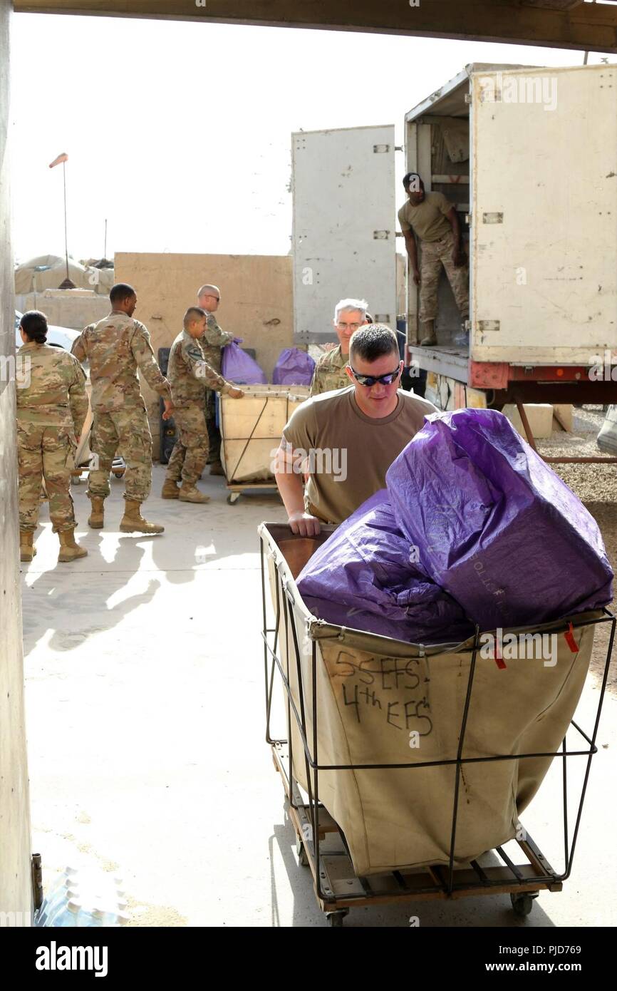 CAMP TAJI, Iraq – On July 19, members of the 328th Human Resources ...