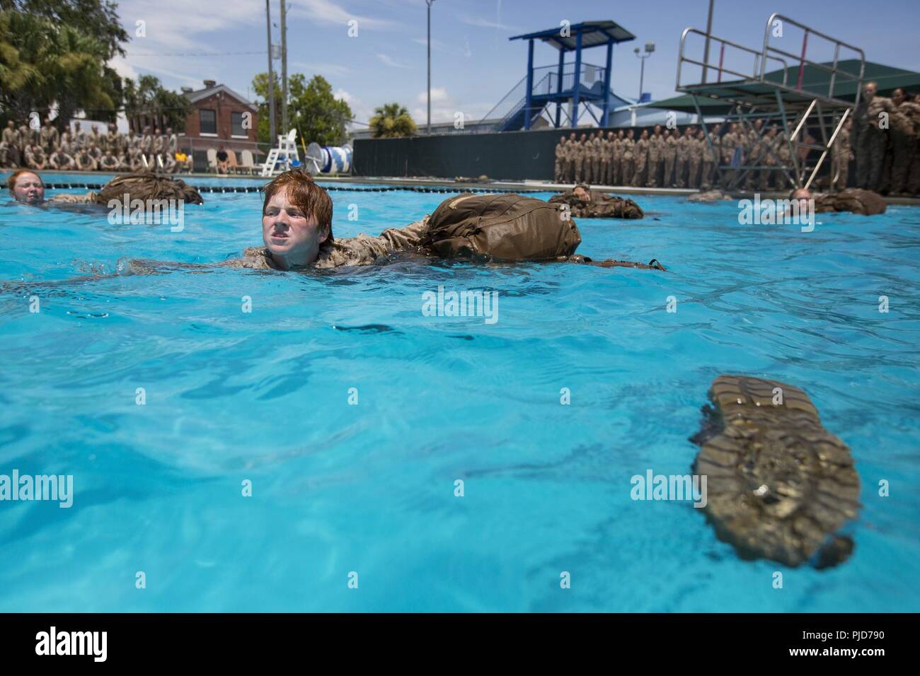 Usmc swim hi-res stock photography and images - Alamy