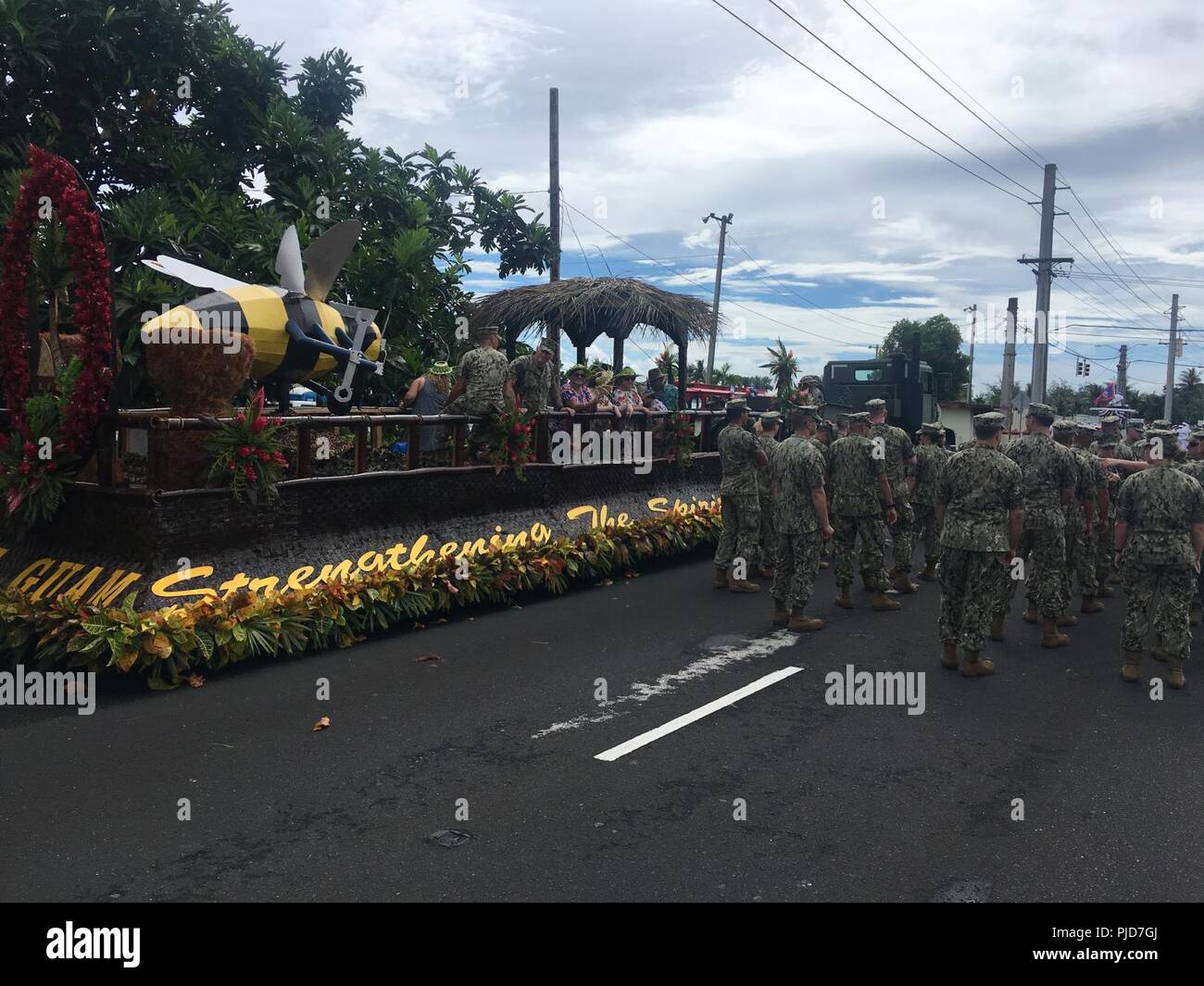 SANTA RITA, Guam (July 21st, 2018) Sailors from various commands on ...