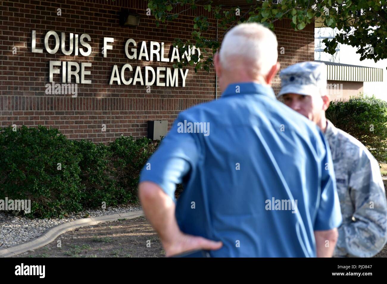 Louis Garland, son of late Chief Warrant Officer Louis F. Garland ...