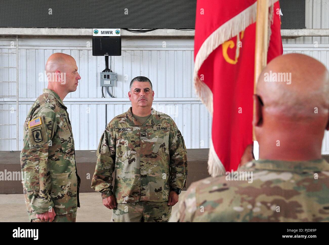 The 101st Troop Command, 130th Engineer Battalion celebrated a Change ...