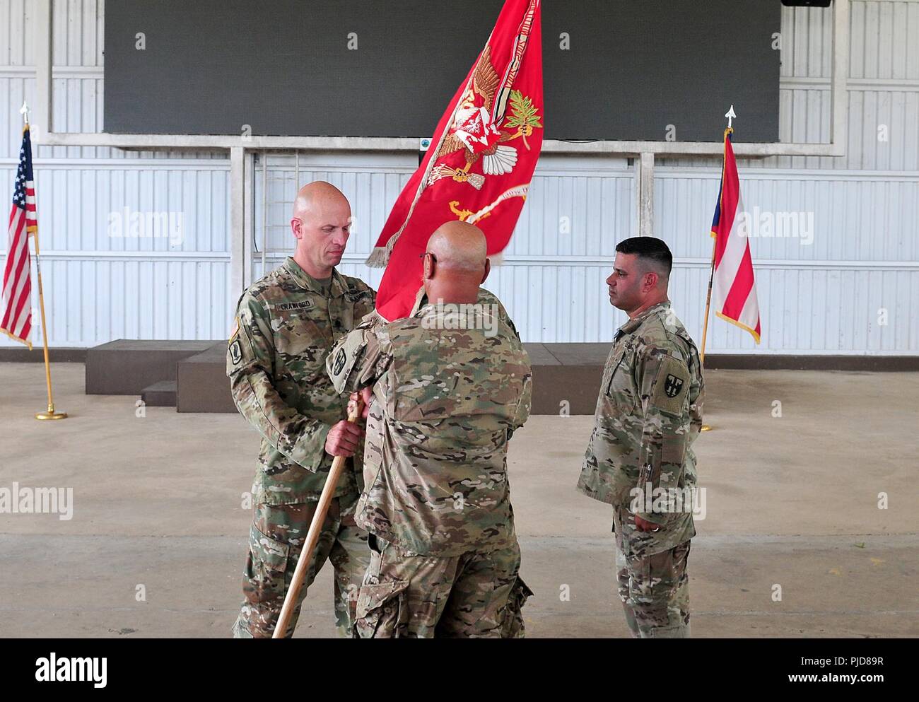 101st troop command puerto rico army national guard hi-res stock ...