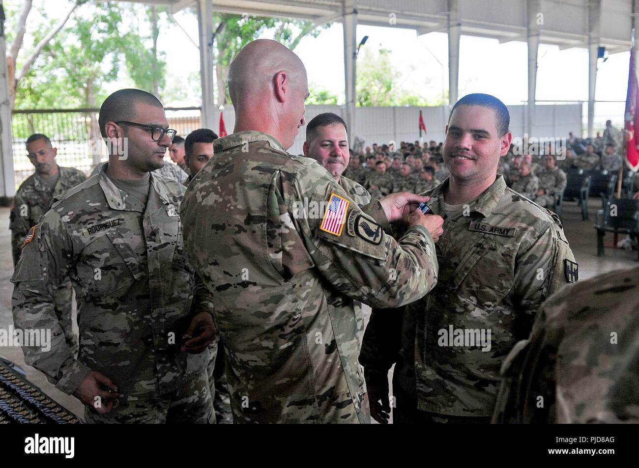 101st troop command puerto rico army national guard hi-res stock ...
