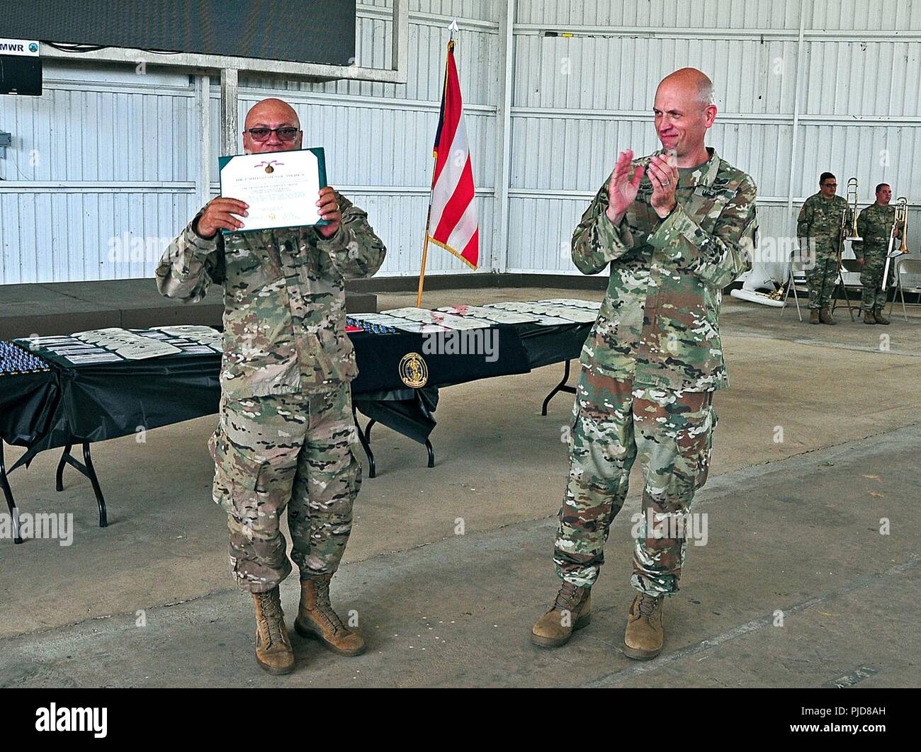 The 101st Troop Command, 130th Engineer Battalion celebrated a Change ...