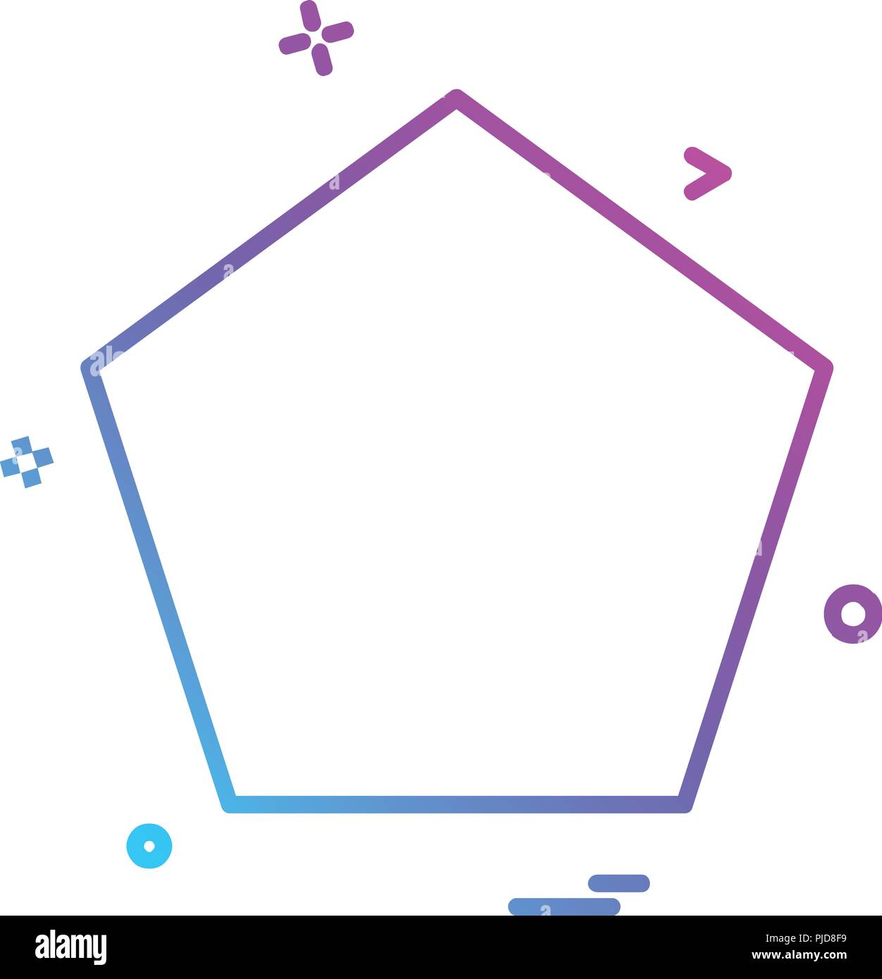 Shape icon design vector Stock Vector Image & Art - Alamy