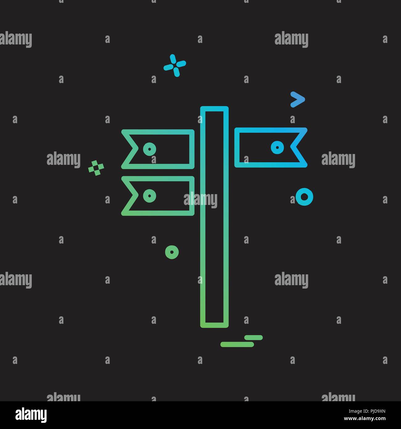 Traffic signs icon design vector Stock Vector Image & Art - Alamy