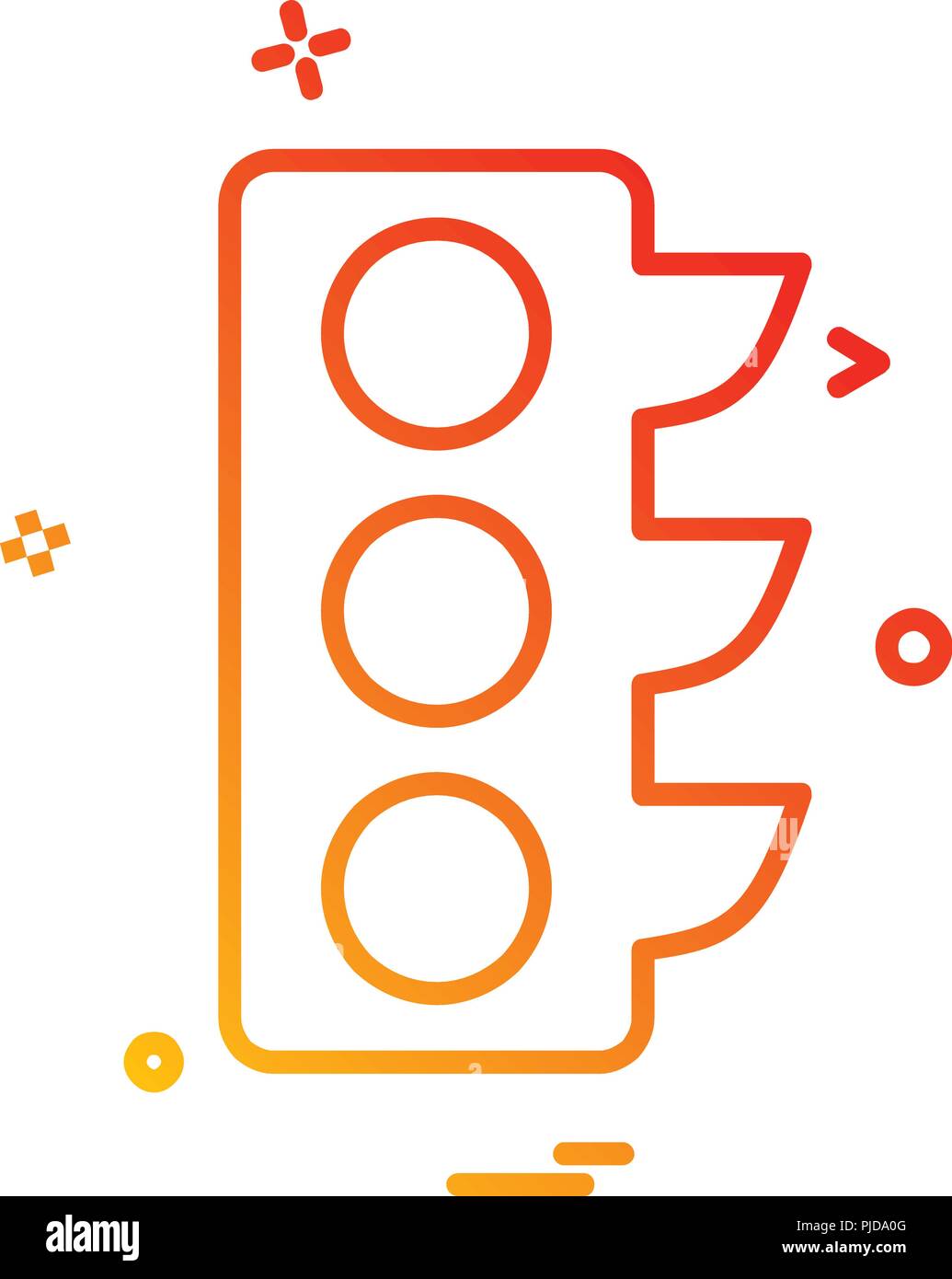 Traffic signs icon design vector Stock Vector Image & Art - Alamy