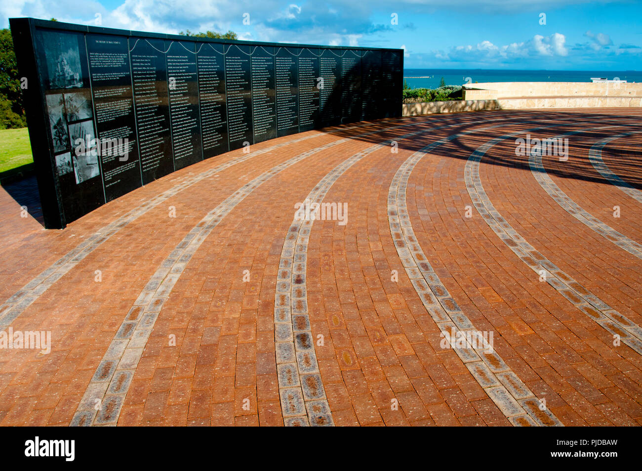 GERALDTON, AUSTRALIA - August 21, 2018: HMAS Sydney II Memorial ...