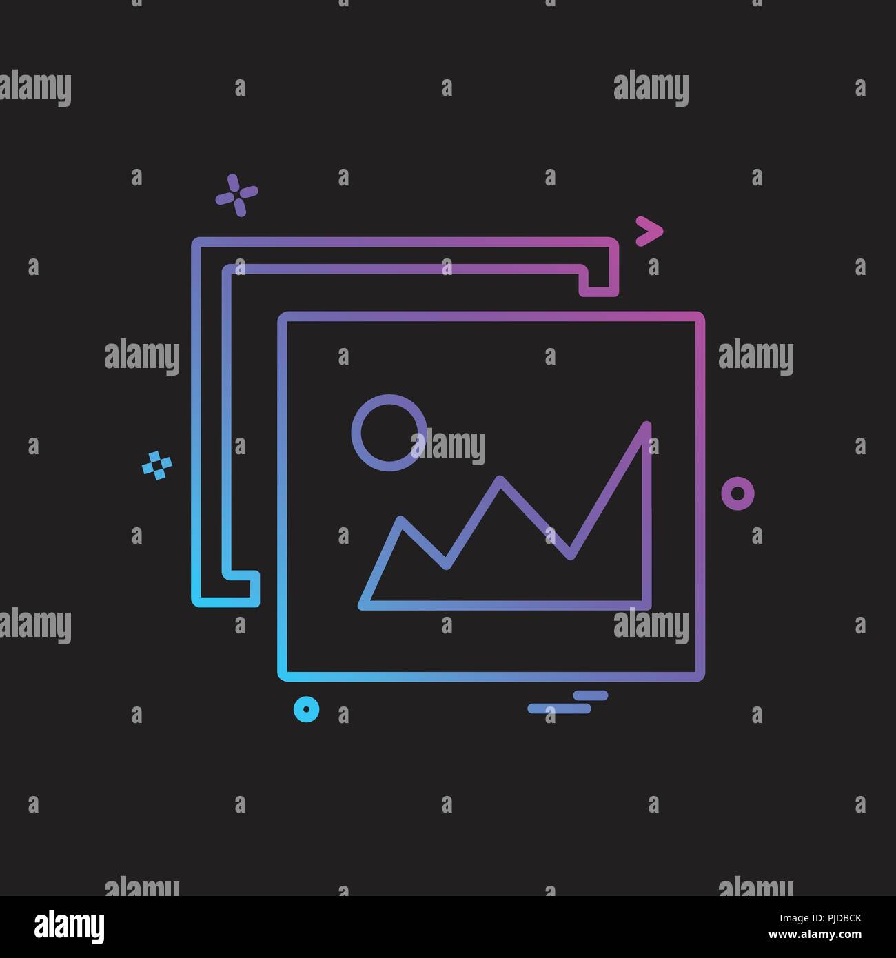 Image icon design vector Stock Vector Image & Art - Alamy