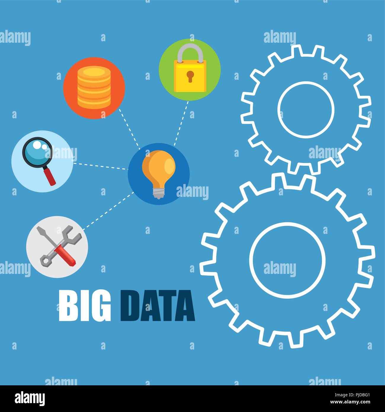 Big data tools Stock Vector Images - Alamy