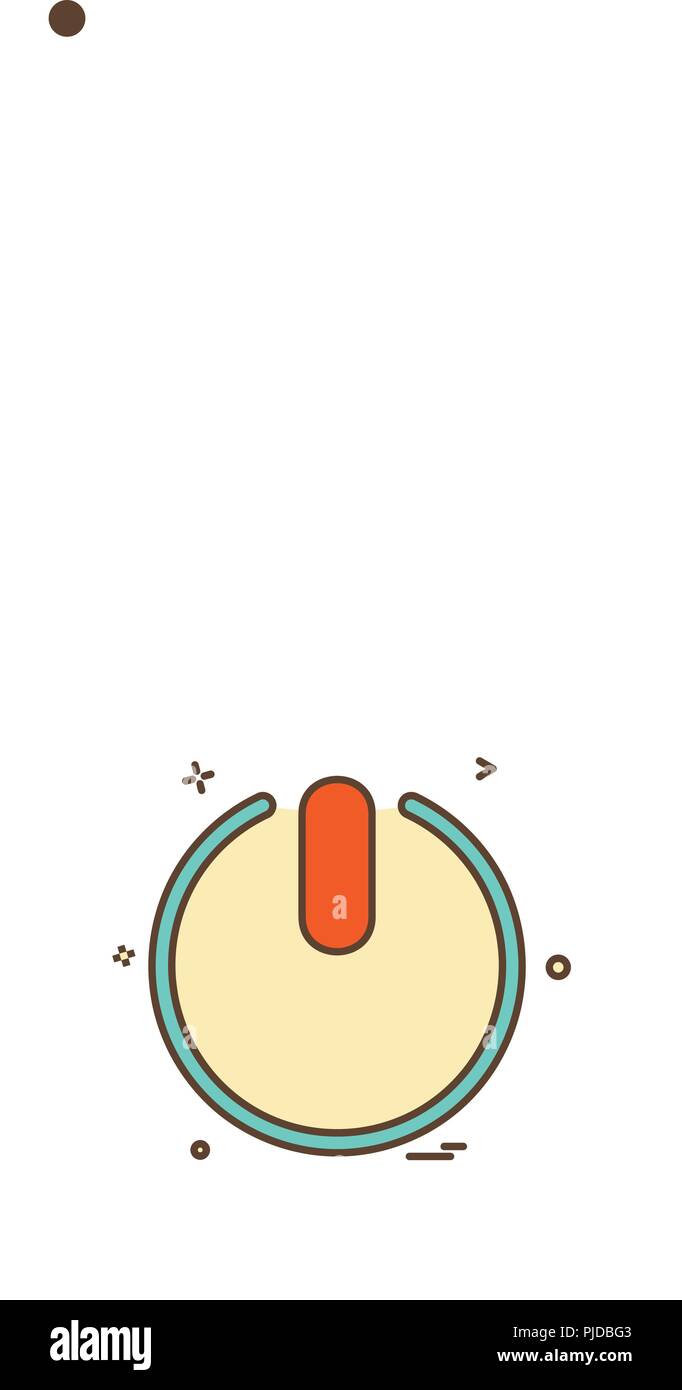 Power icon design vector Stock Vector Image & Art - Alamy