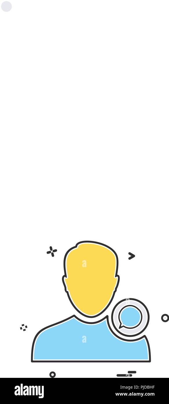 Avatar icon design vector Stock Vector Image & Art - Alamy