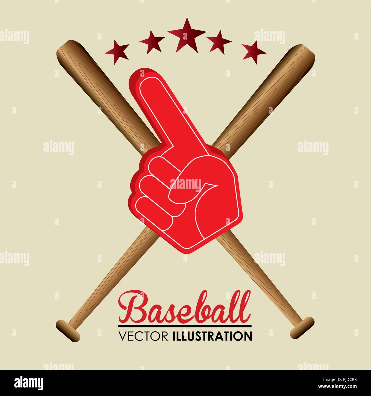 Number baseball Stock Vector Images - Alamy