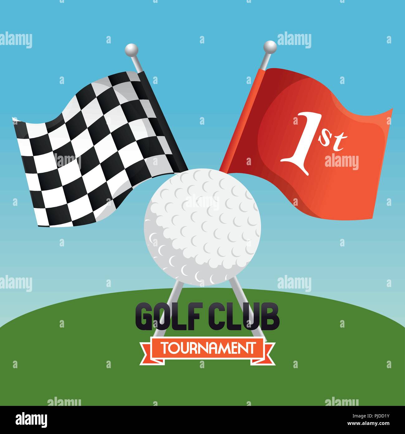Golf Flags High Resolution Stock Photography and Images - Alamy