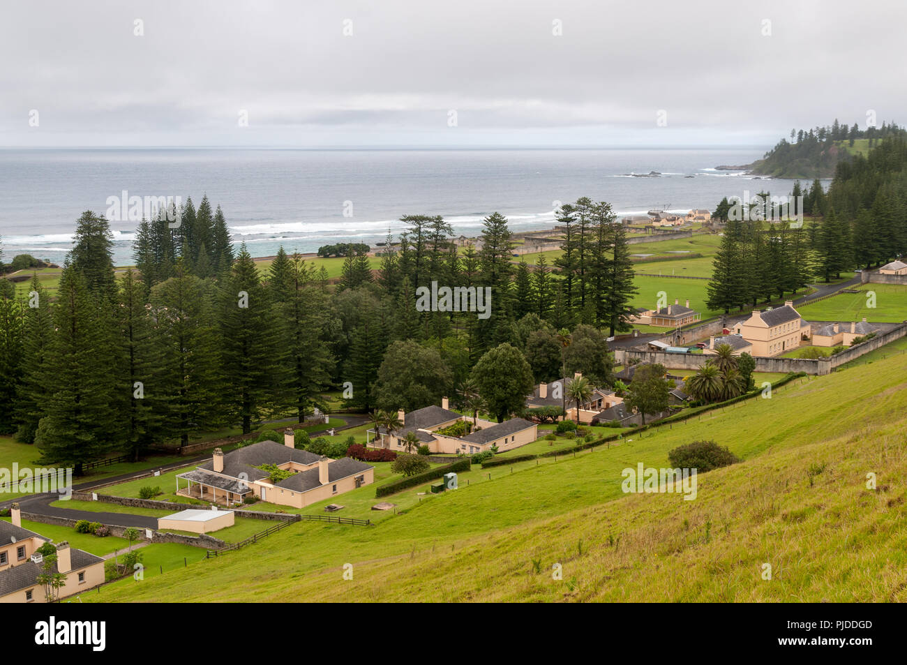 Quality Row, Kingston, Norfolk Island Stock Photo - Alamy