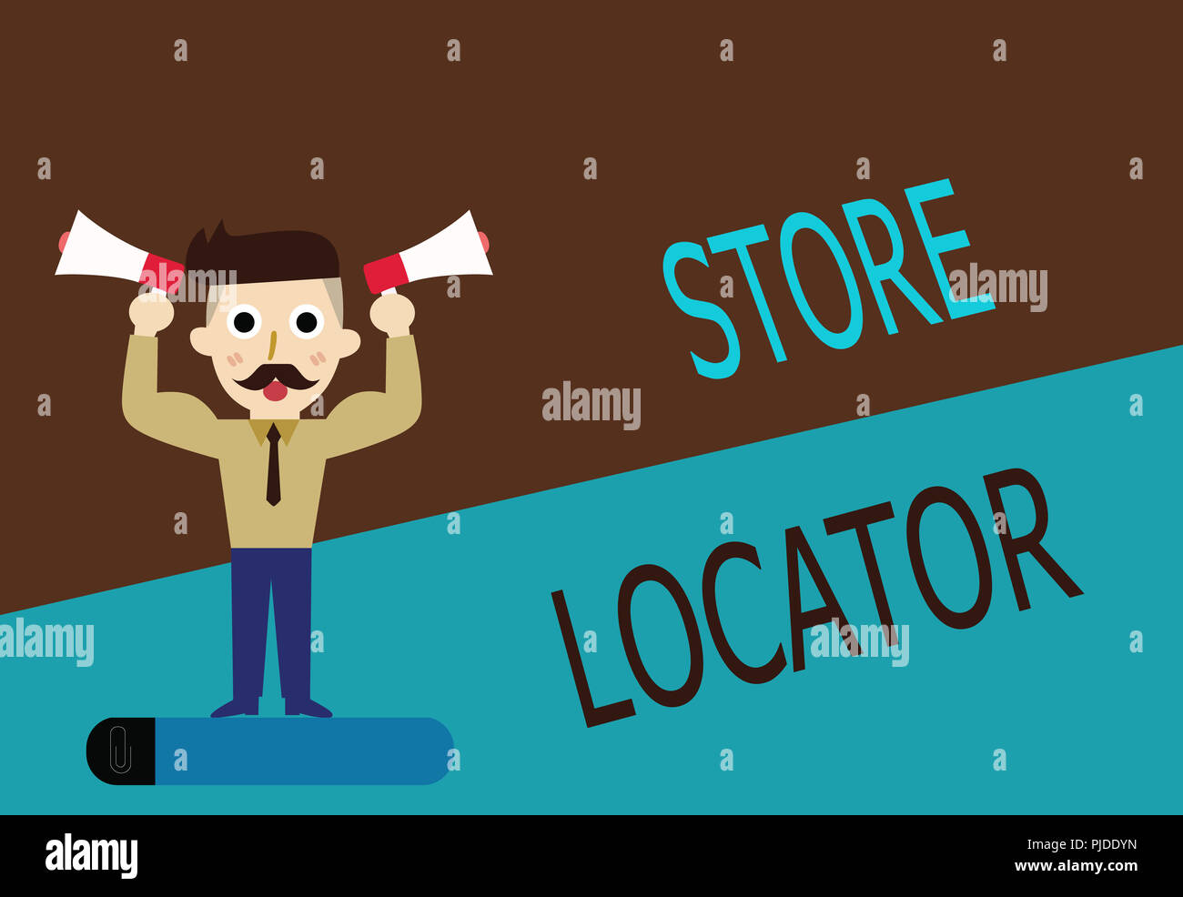 Conceptual hand writing showing Store Locator. Business photo text to ...