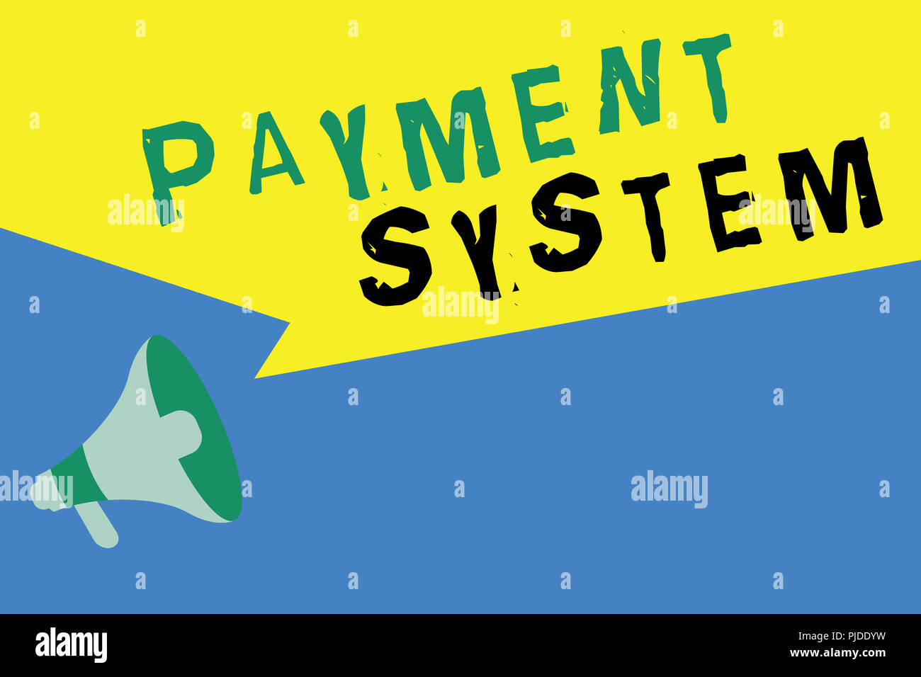 Word writing text Payment System. Business concept for Compensation ...