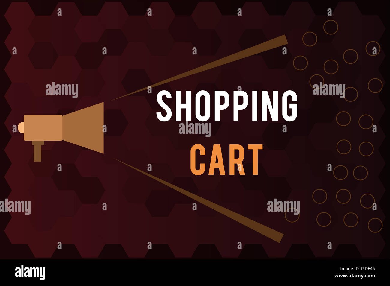 Handwriting text Shopping Cart. Concept meaning Case Trolley Carrying ...