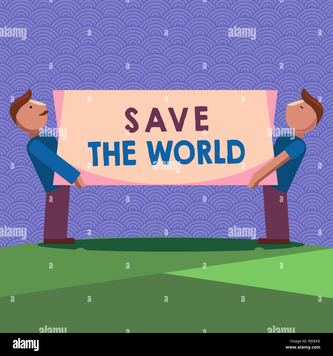 Handwriting text writing Save The World. Concept meaning Protect the ...