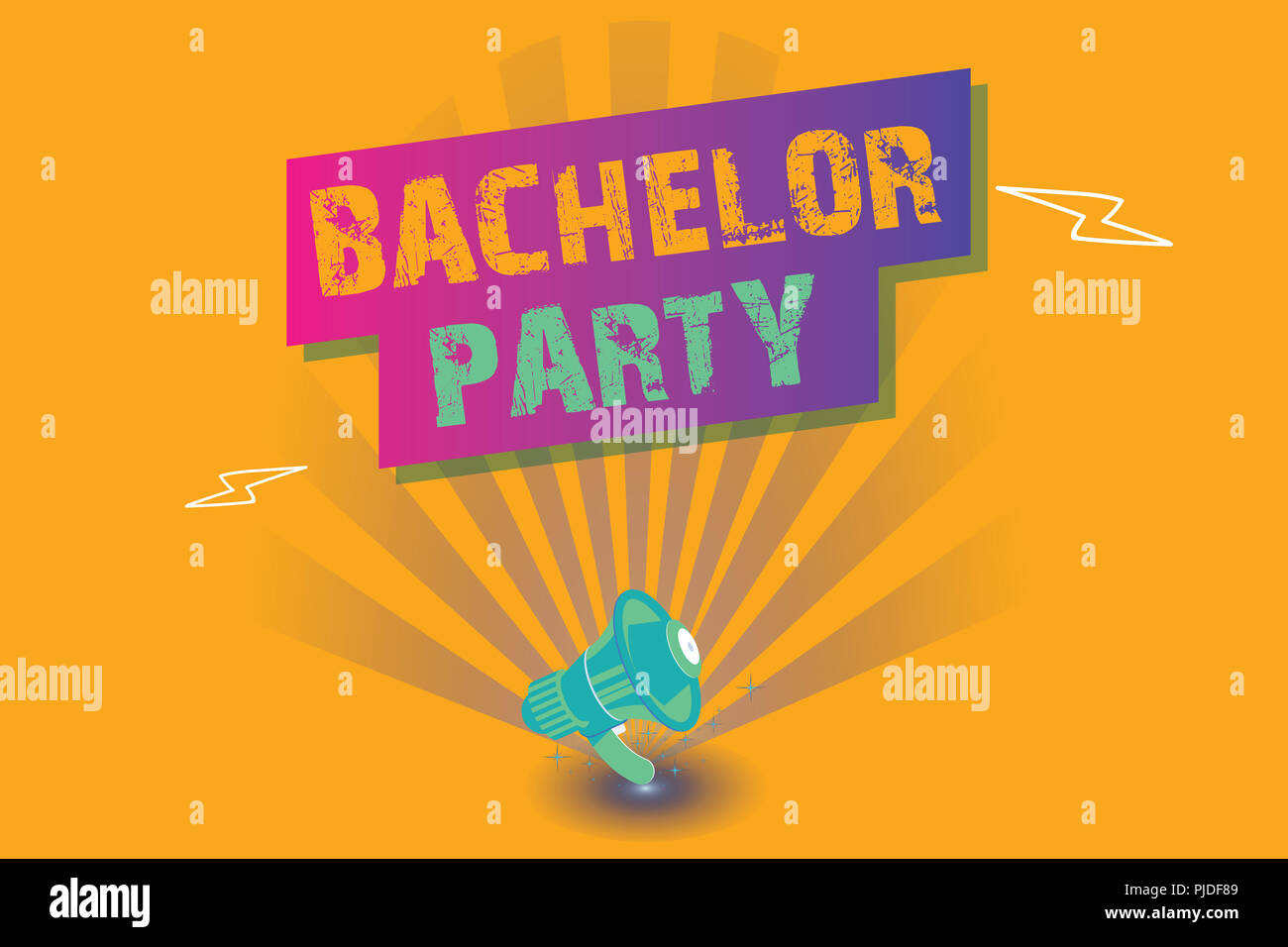 Conceptual hand writing showing Bachelor Party. Business photo text ... Conceptual hand writing showing Bachelor Party. Business photo text ...