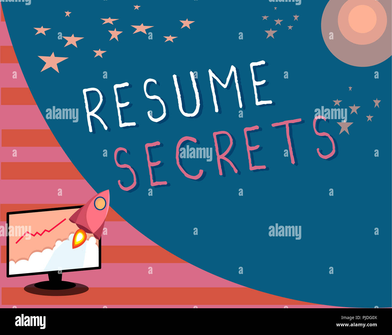 Writing note showing Resume Secrets. Business photo showcasing Tips on ...