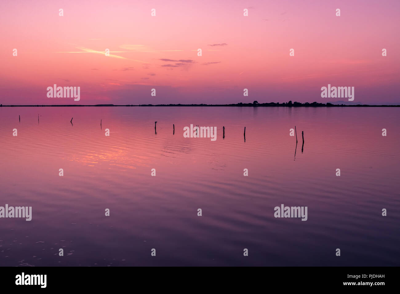 Lefkas marina at sunset, Lefkada, Greece Stock Photo - Alamy