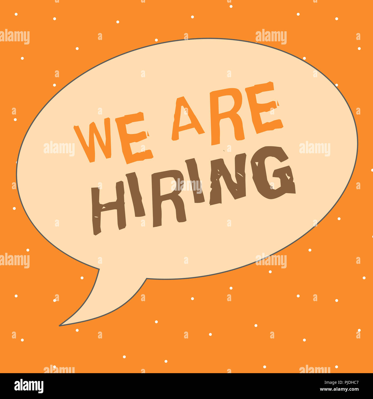 Writing note showing We Are Hiring. Business photo showcasing Workforce ...