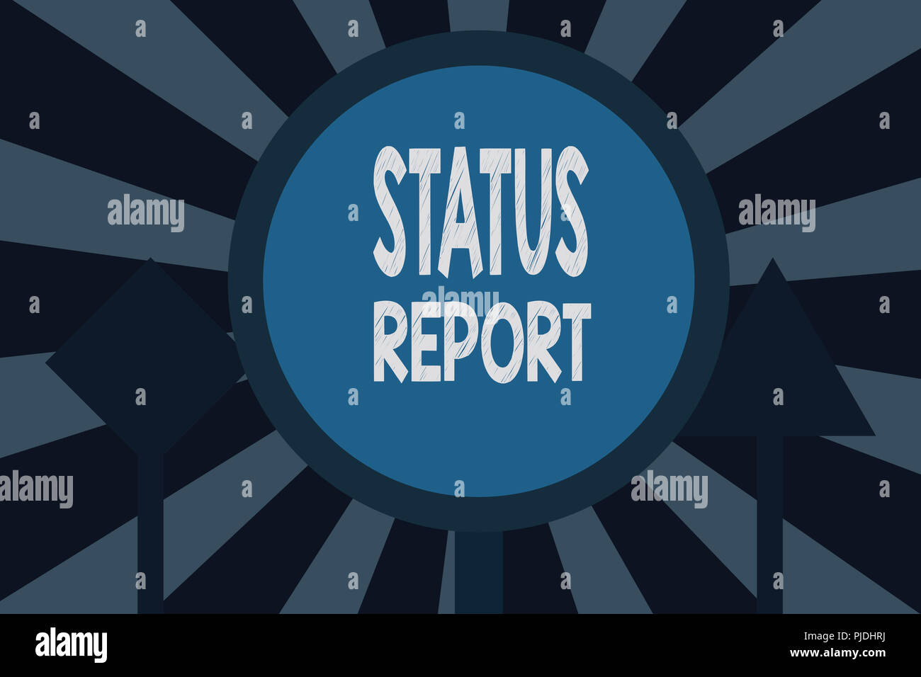 Text sign showing Status Report. Conceptual photo Update Summary of ... Text sign showing Status Report. Conceptual photo Update Summary of ...