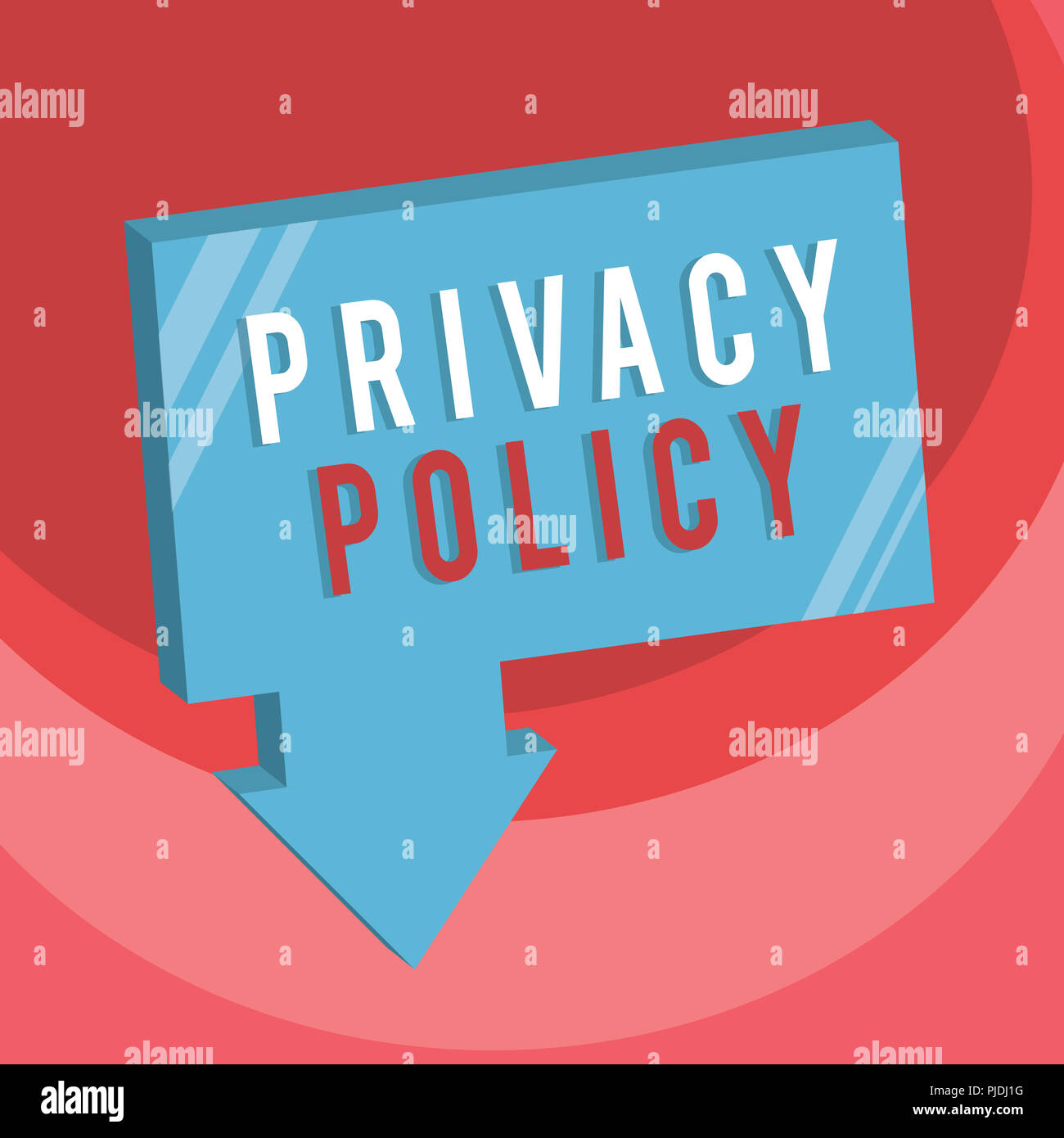 Handwriting text writing Privacy Policy. Concept meaning Document that ...