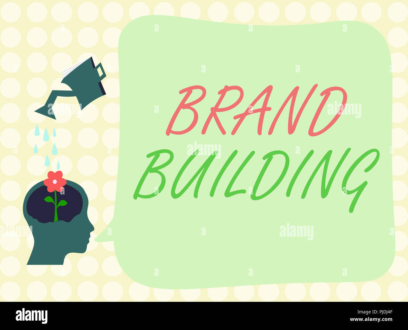 Conceptual hand writing showing Brand Building. Business photo ...