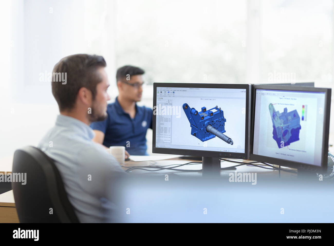 Engineers monitor hi-res stock photography and images - Alamy